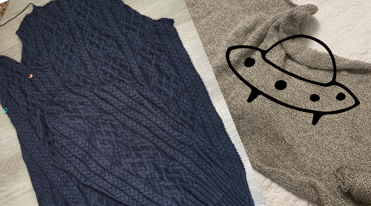 Slaying the UFOs Knit-Along – Needles in the Hay