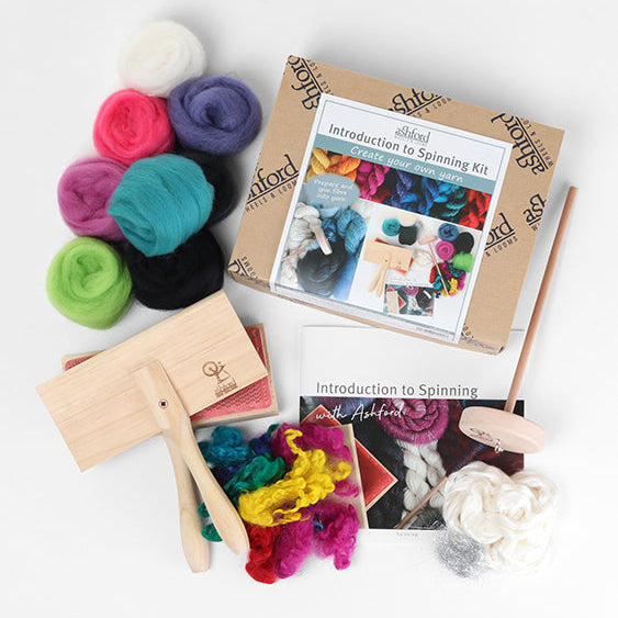 Introduction to Spinning Kit – Needles in the Hay